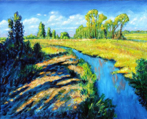 Yessy > John Lautermilch > Recent paintings > Running Creek
