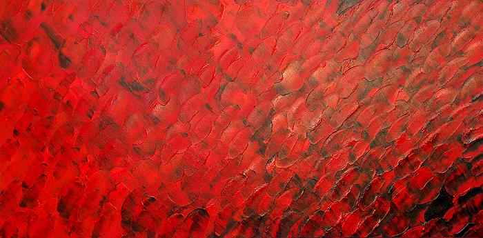 Yessy > ABSTRACT ART BY SHARON CUMMINGS GALLERY > Red Rain - Abstract ...
