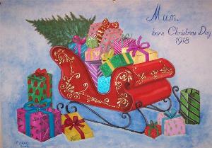 Yessy > RAYMOND LANG > My Vintage Christmas Art > European Santa Claus