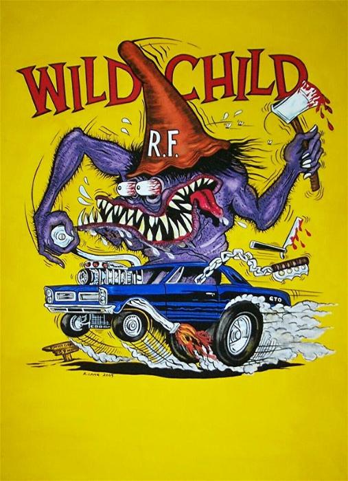 Yessy > RAYMOND LANG > Marvel/DC and Comic Art > Ed Roth's WILD CHILD