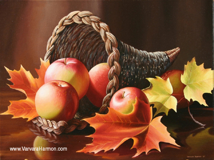 Yessy > Varvara Harmon > Still Life > Apple Cornucopia